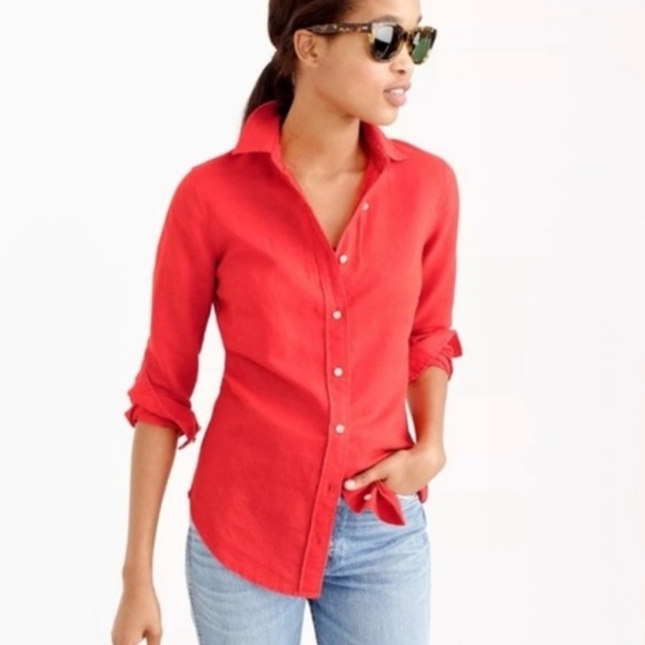 J Crew Perfect Shirt 1